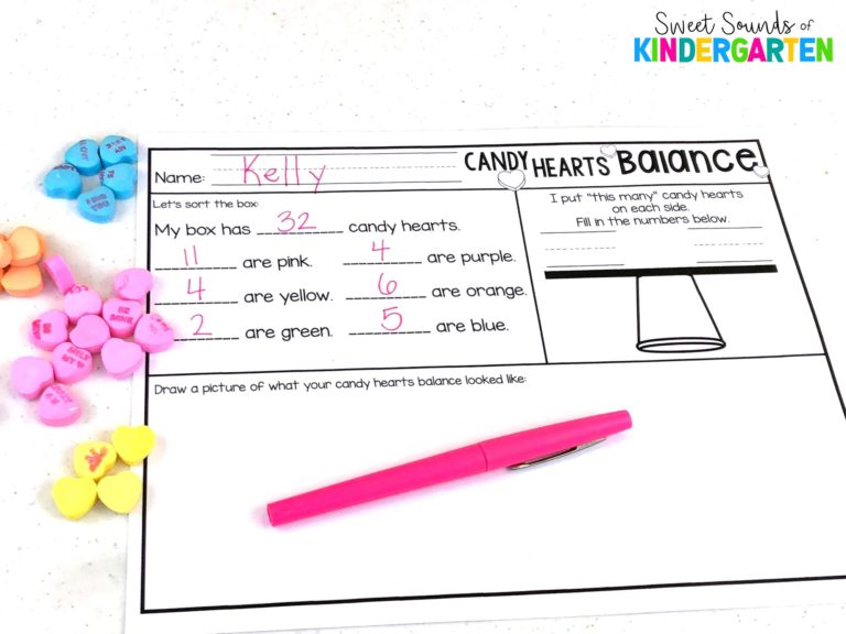 Candy Hearts STEM Challenge