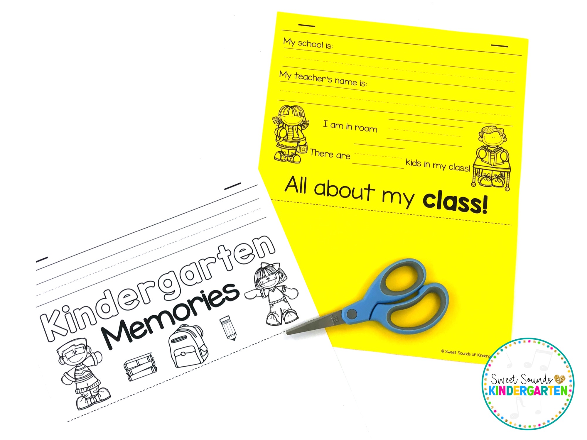 Kindergarten End of the Year Memory Books