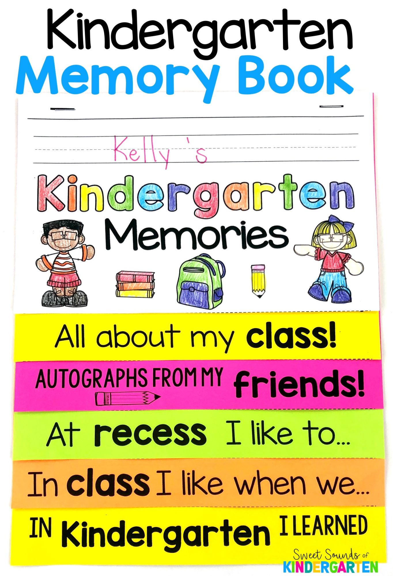Kindergarten End Of The Year Memory Books Kindergarten End Of The Year Memory Books