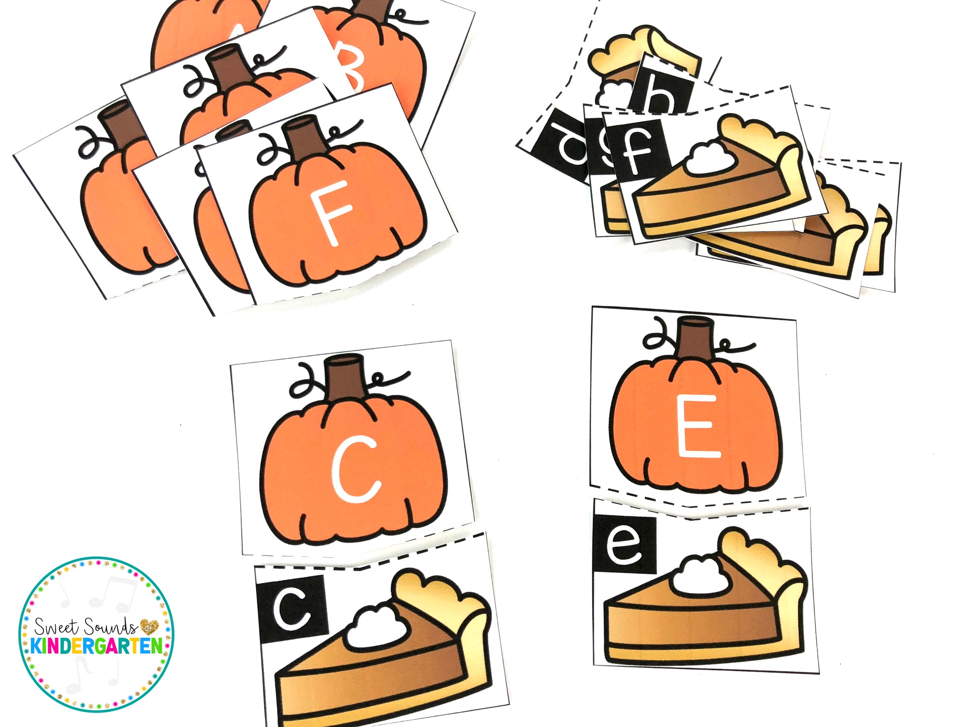 Pumpkin Alphabet Matching Game!