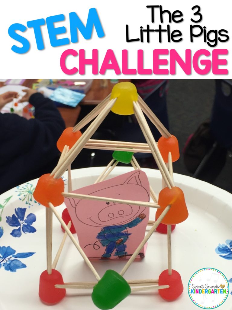 The 3 Little Pigs- STEM Challenge!!