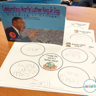 Martin Luther King Jr. Day Writing Freebie!